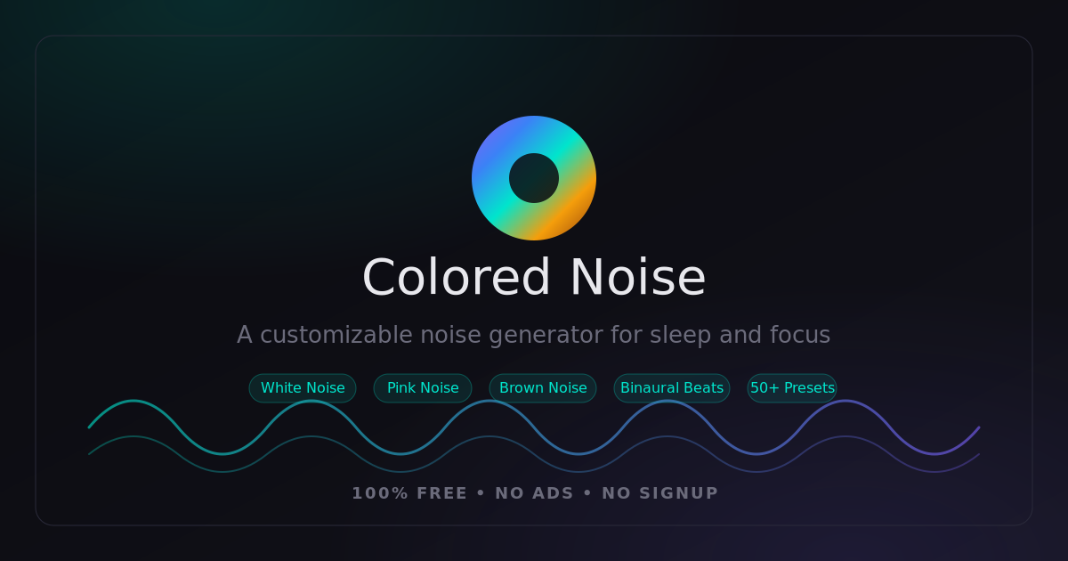 Colored Noise | Programmable Multi-Voice Noise Generator